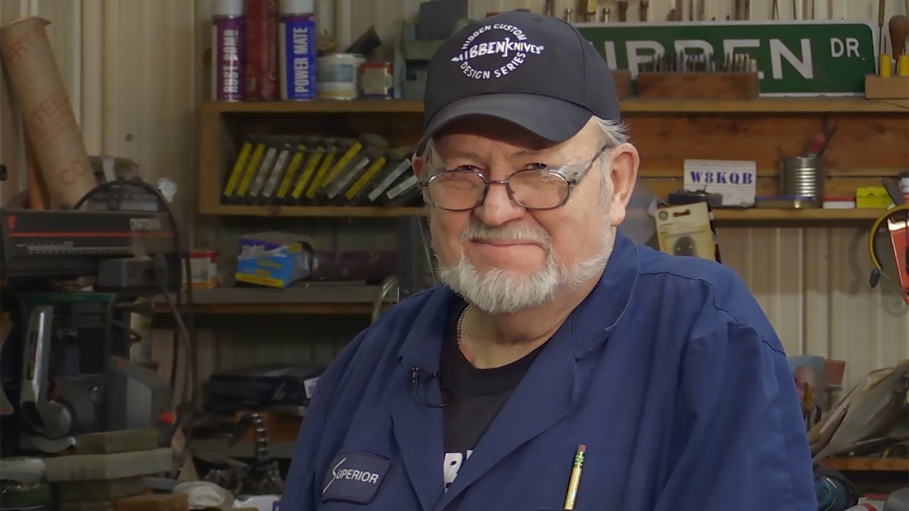 Gil Hibben - A World Renowned Knife Maker - YouTube