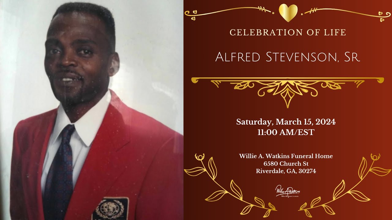 Celebrating The Life & Legacy of Alfred Stevenson, Sr. - YouTube