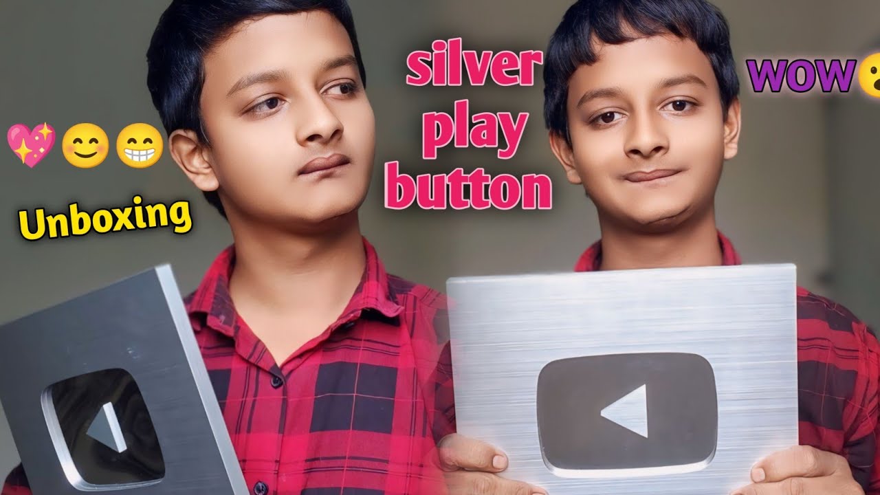 Silver Play button ️ .... unboxing..../ কবে,কিভাবে silver Play button ...