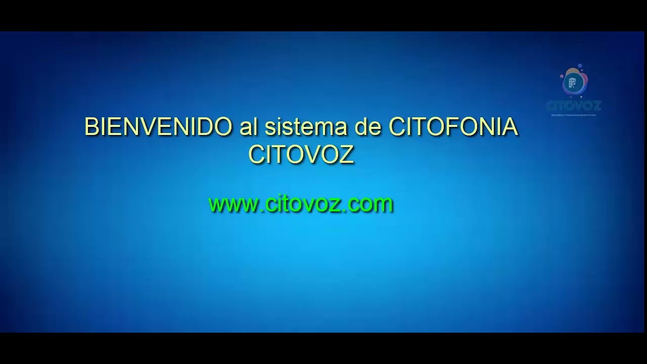 2.) Ingreso sistema de citofonia virtual CitoVoz todos los usuarios ...