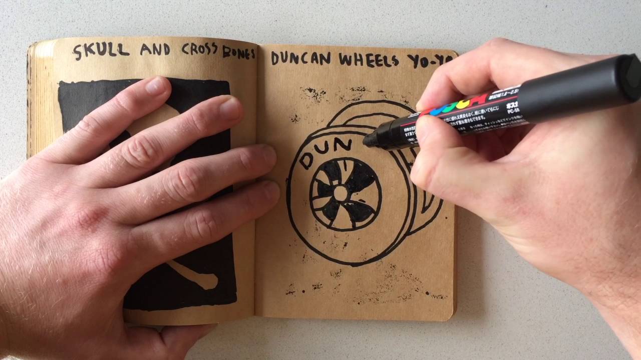How to Draw a Duncan Wheels Yo-Yo - YouTube
