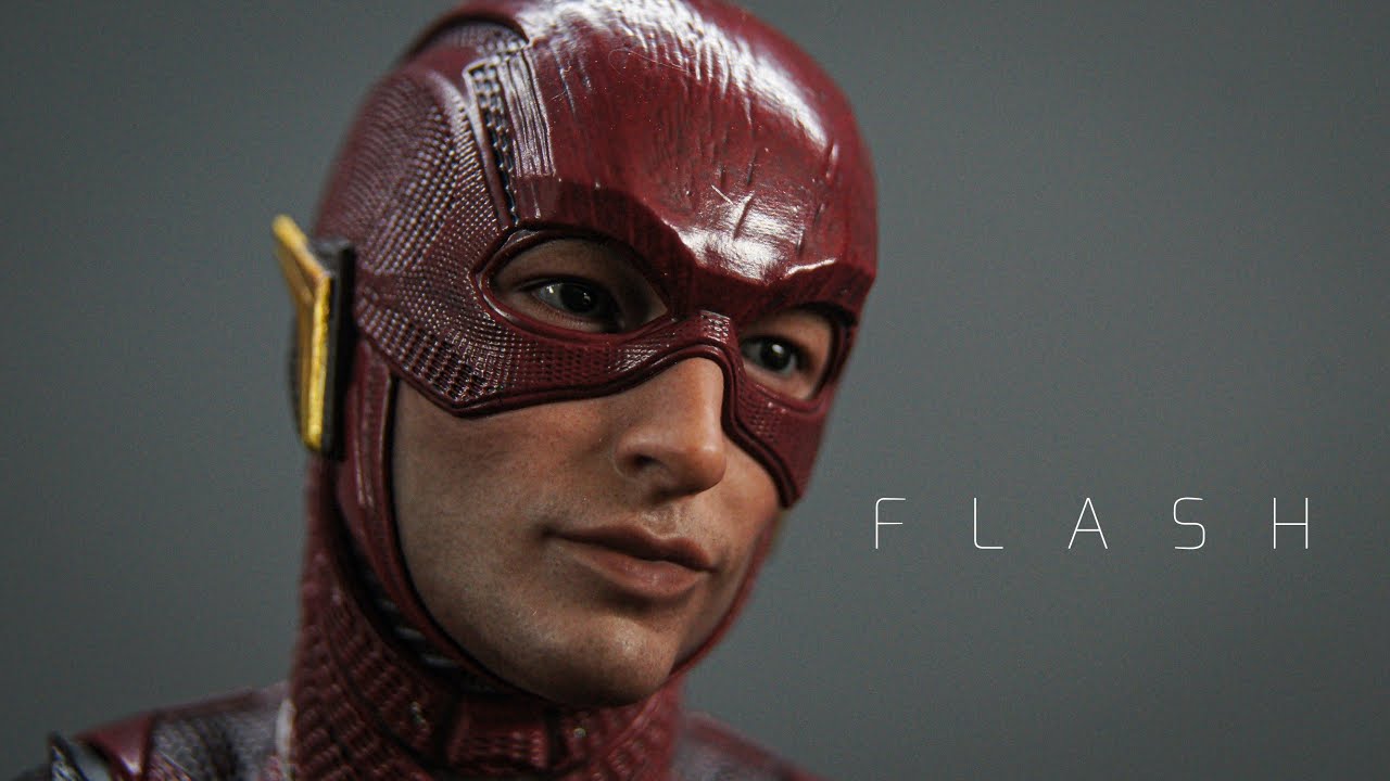 Hot Toys Justice League The Flash 1/6 Scale Movie Masterpiece 4K Figure ...