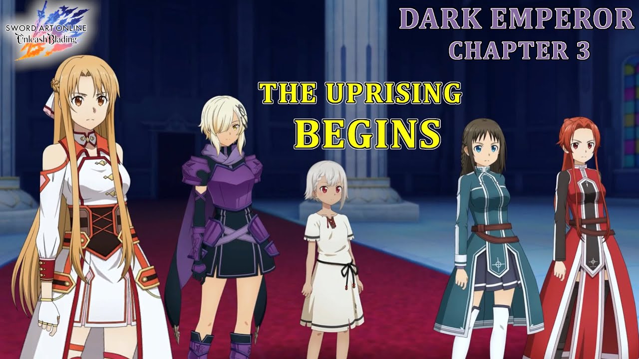 SAO Unleash Blading - Dark Emperor Chapter 3: The Uprising Begins Event ...