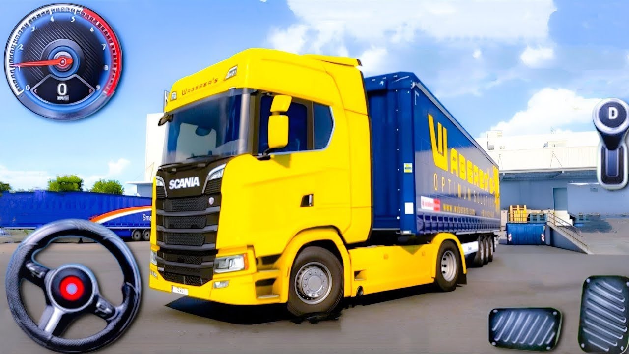 Oil Tanker Transport Driving - Heavy Cargo Transporter Truck Driver ...
