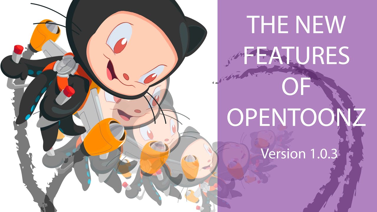 The new features of OpenToons V 1.0.3 - OpenToonz - YouTube