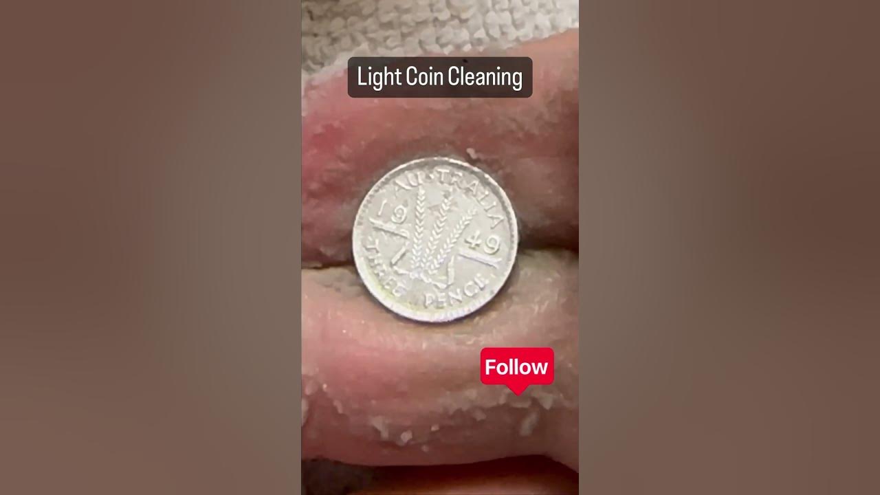 Cleaning Silver Coins Found Metal Detecting! - YouTube