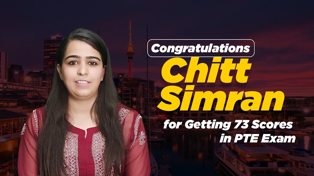 Heartiest Congratulations to Chitt Simran for Getting 73 Scores in PTE ...