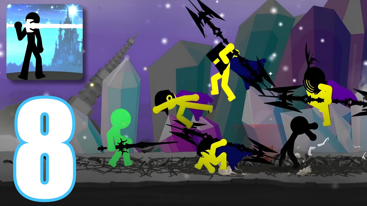 Stickman The Flash - Gameplay Walkthrough Part 8 - All Bos (IOS ...