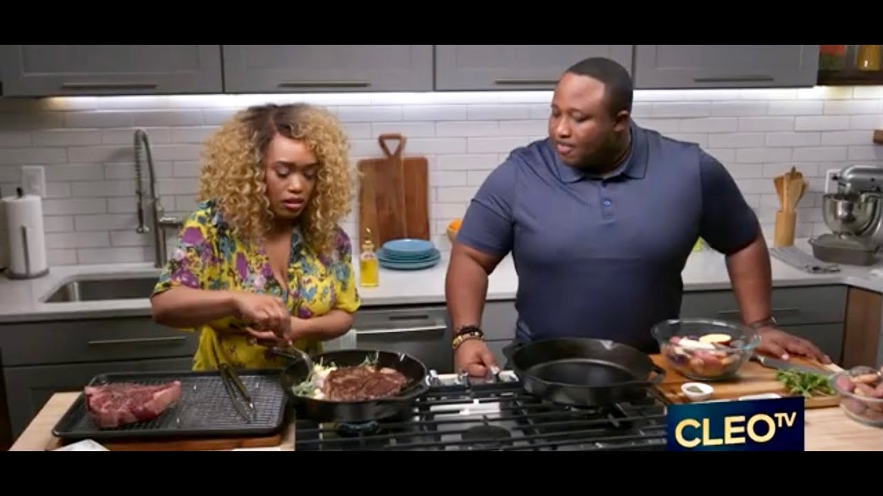 [NSK] Chef Resha: Don't Forget To Bathe Your Steak! - YouTube