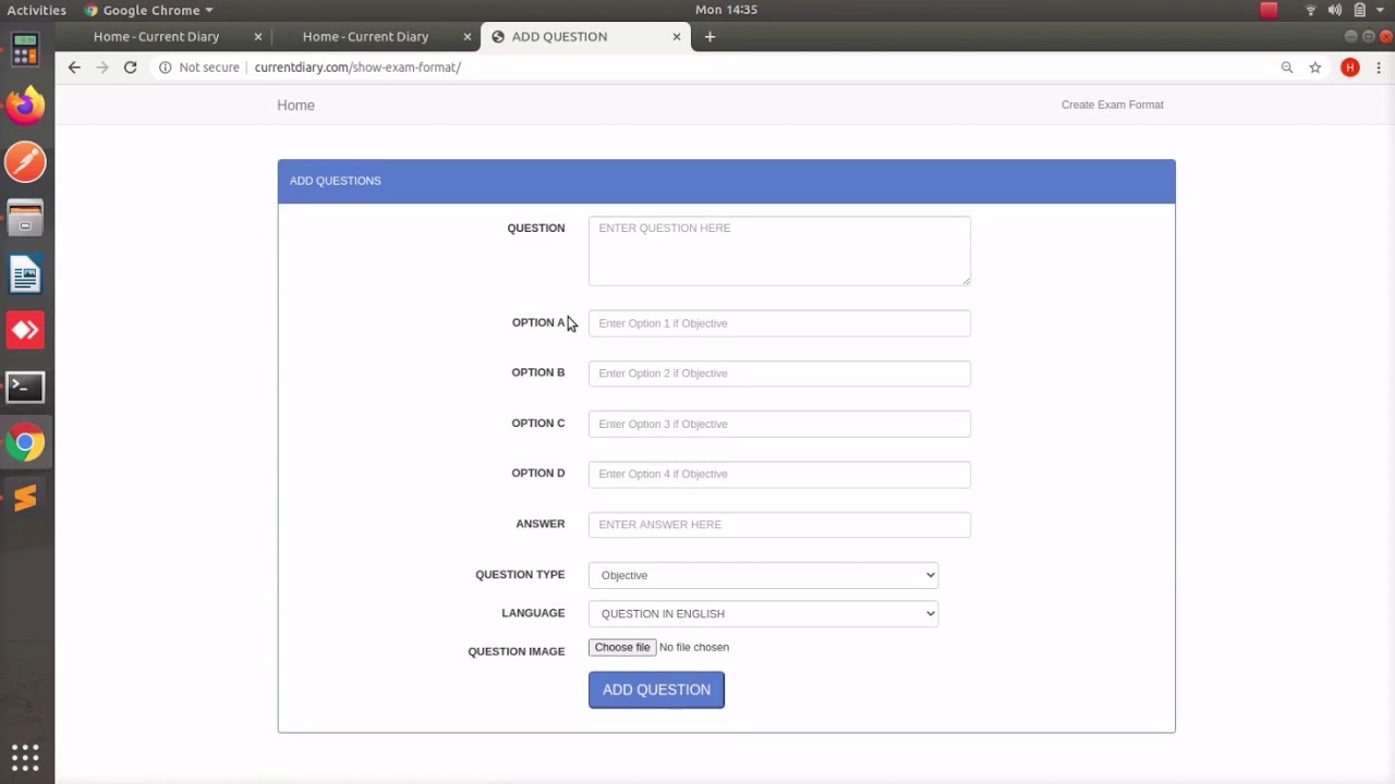 Procedure To Create Exam Paper - YouTube