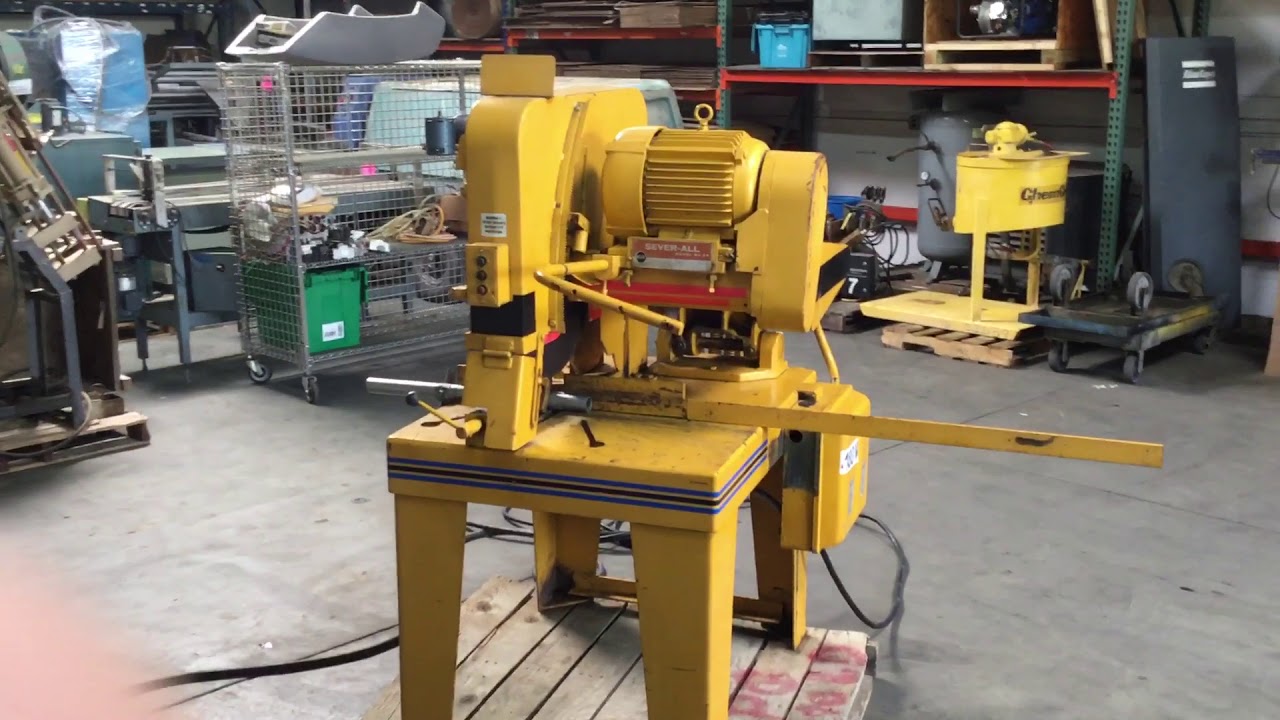 Acco 2A Sever-All 20” Oscillating Abrasive Cut Off Chop Saw 10hp Motor ...