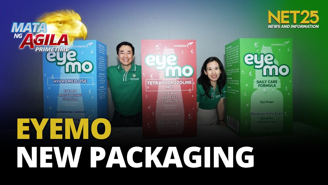 Eyemo unveils new packaging - YouTube