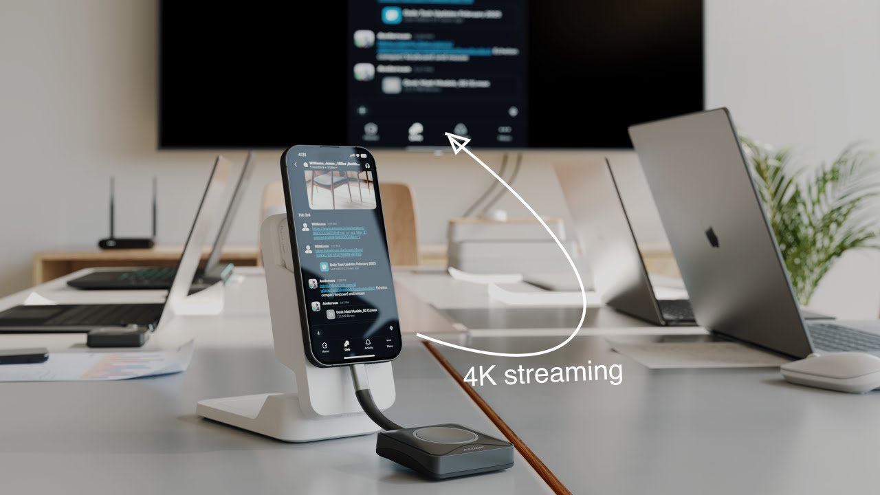 Next-Level Click Presentation—Unite 4K Wireless Presentation System | Alogic - YouTube