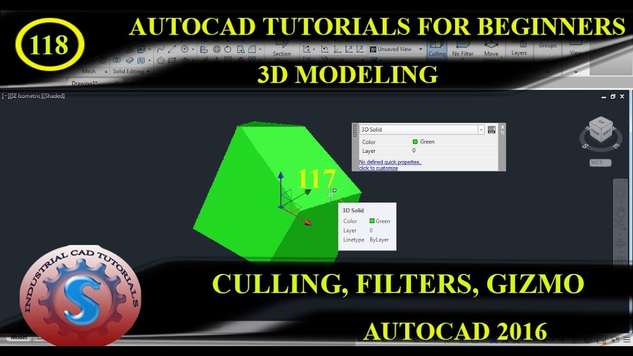 CULLING || FILTER TOOLS || GIZMO || BASIC TUTORIALS FOR BEGINNERS ...
