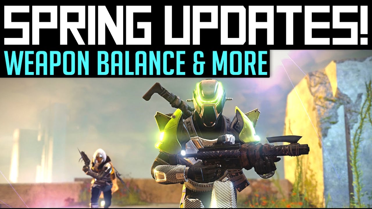 Destiny | SPRING UPDATES! - No Crimson Days, New Content & Gear Balance ...