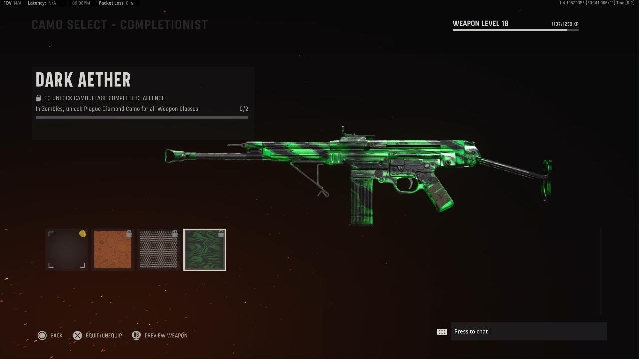 Zombies Mastery Camos Call of Duty: Vanguard - YouTube