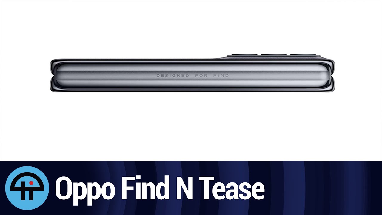Oppo's First Foldable, The Find N - YouTube