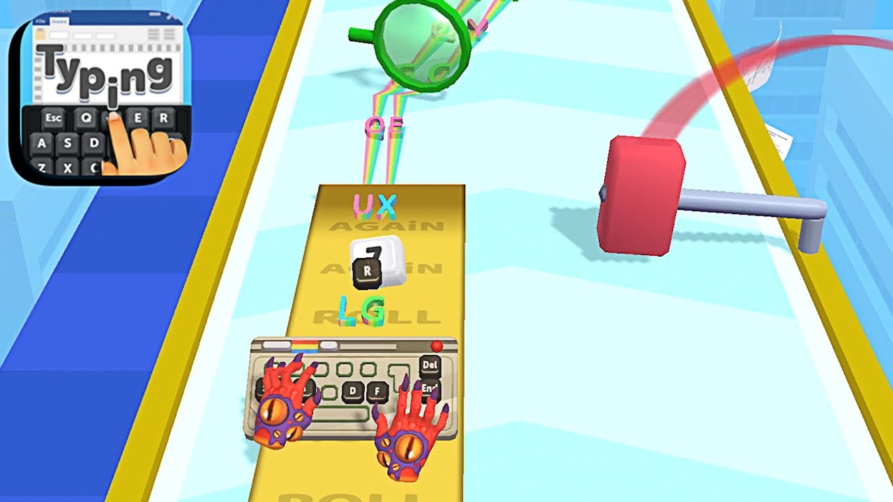 Typing Shooter - All Levels Gameplay Android,ios (Part 13) - YouTube