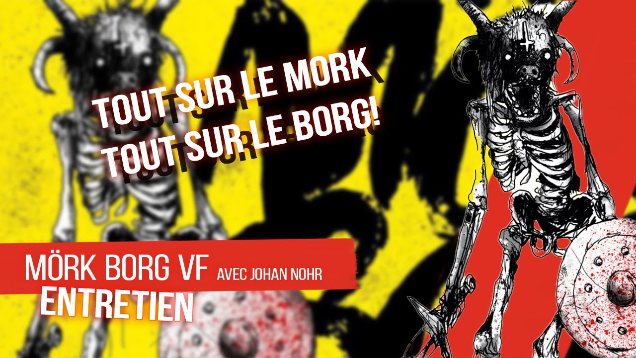 Entretien - Mörk Borg en VF, avec Johan Nohr son illustrateur! - YouTube