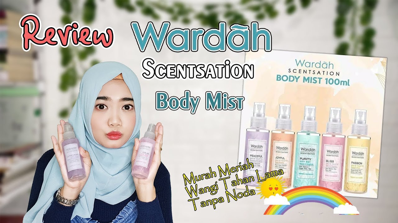 REVIEW WARDAH BODY MIST SCENTSATION - YouTube