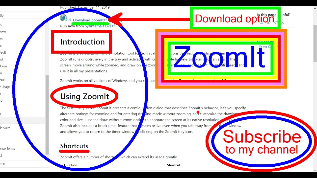 Use ZoomIt Shortcut for Better Presentation | সুন্দরভাবে উপস্থাপন করতে ...