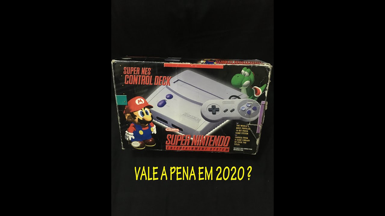 UNBOXING DO SUPER NINTENDO BABY E VALE A PENA EM 2020? - YouTube