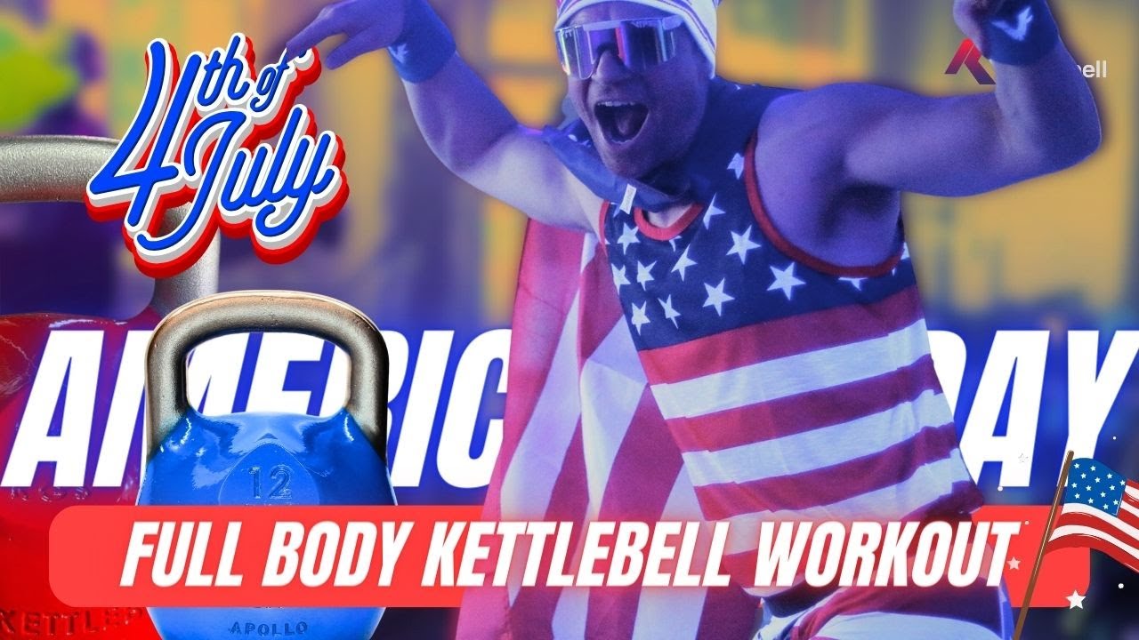 4th of July FREEDOM kettlebell workout - YouTube