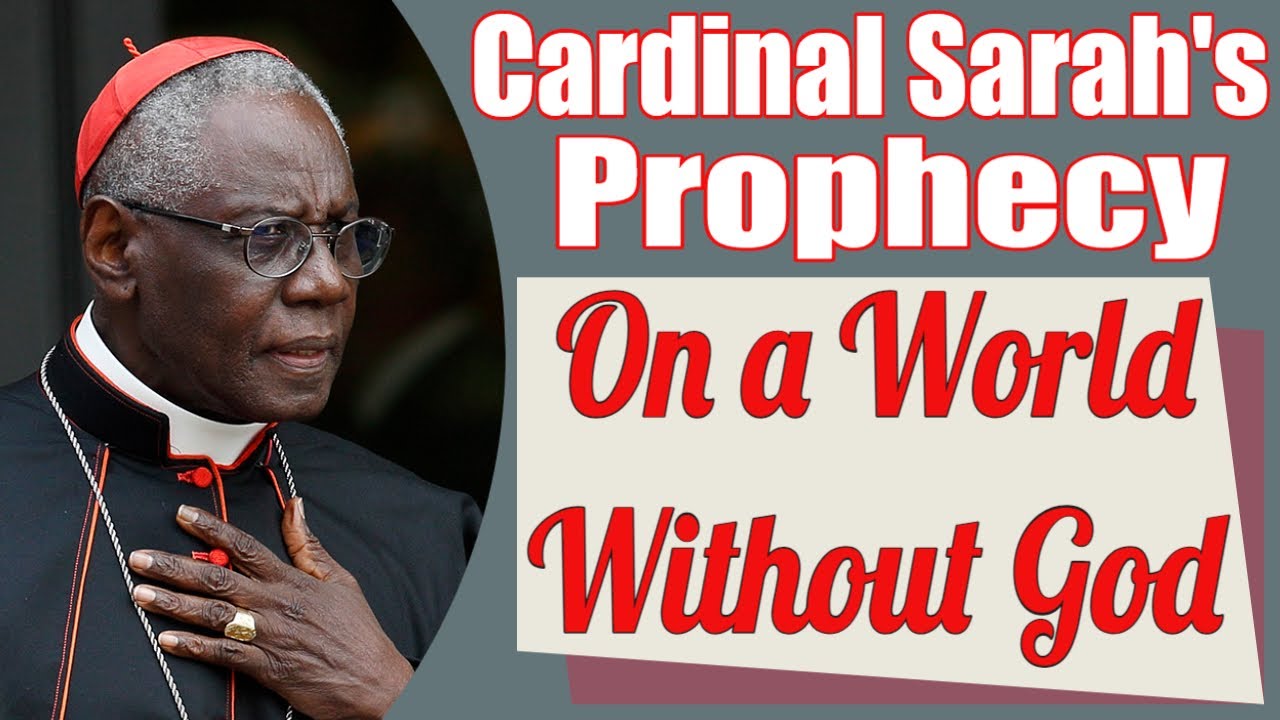 Cardinal Sarah's Prophecy on a World Without God - YouTube