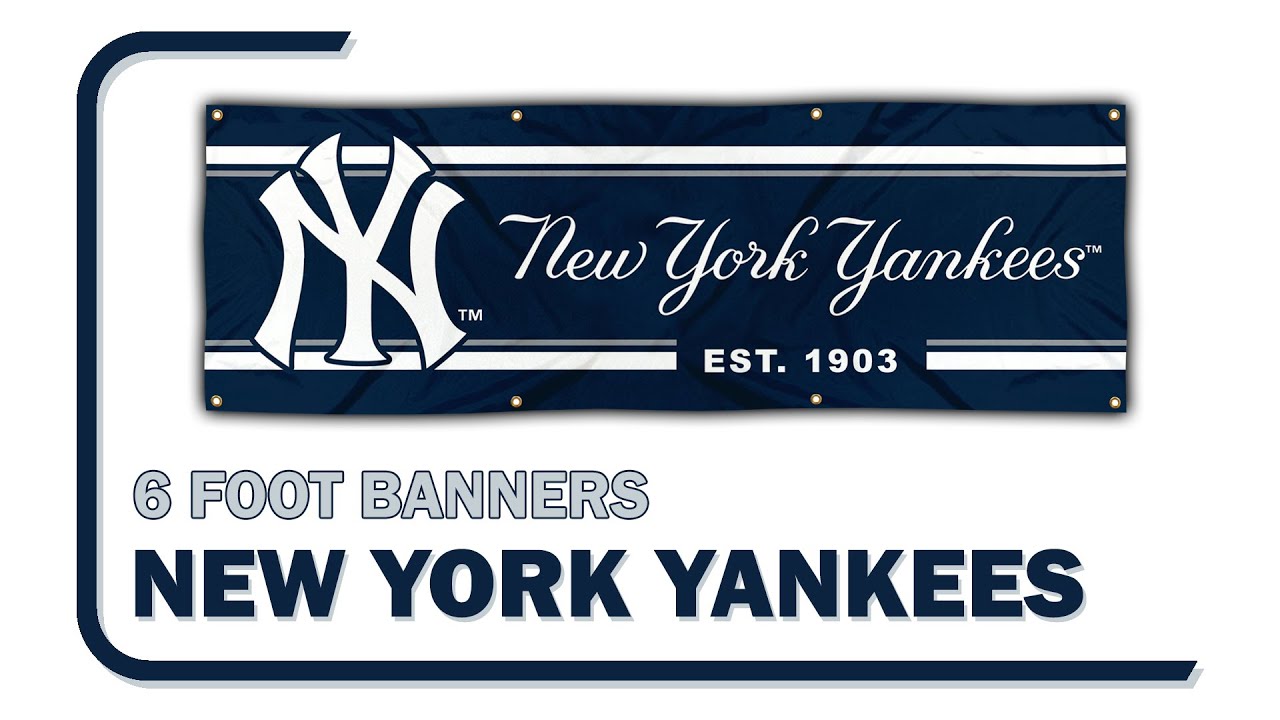 New York Yankees 2x6 Banners - YouTube
