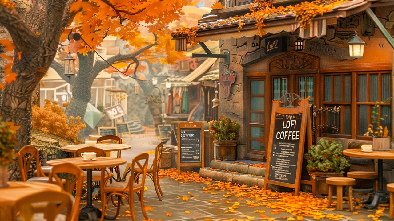Autumn Morning 🍁 Cozy Fall Beats 🍂 Lofi Music for Relaxation/Focus ☕ ...