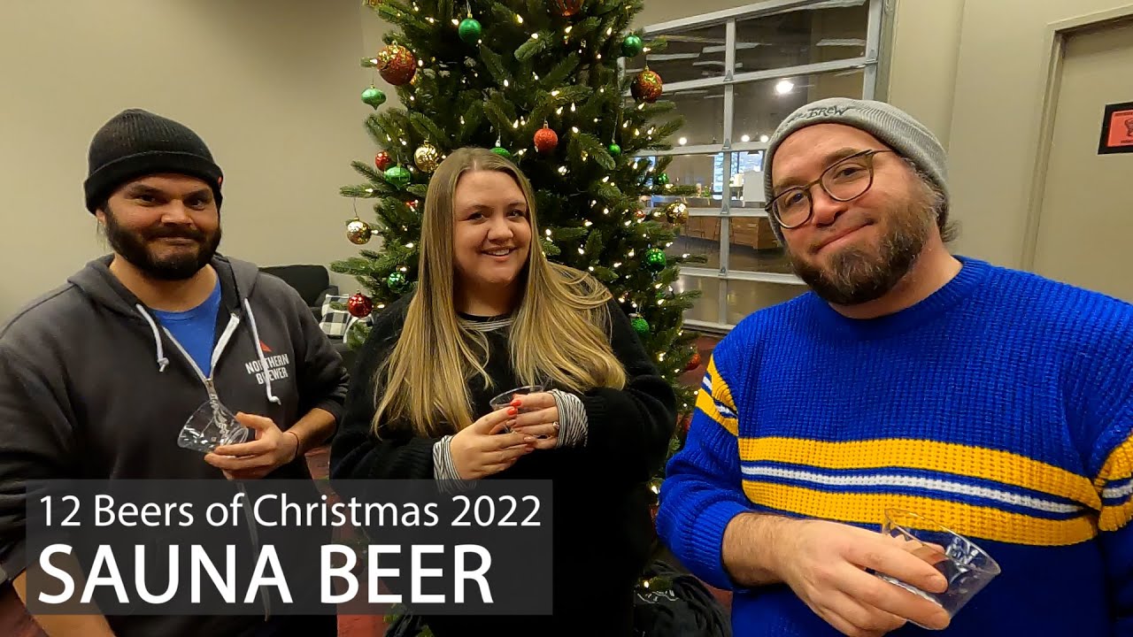 Sauna Beer Scandinavian Pale Ale | 12 Beers of Christmas 2022 #9 - YouTube