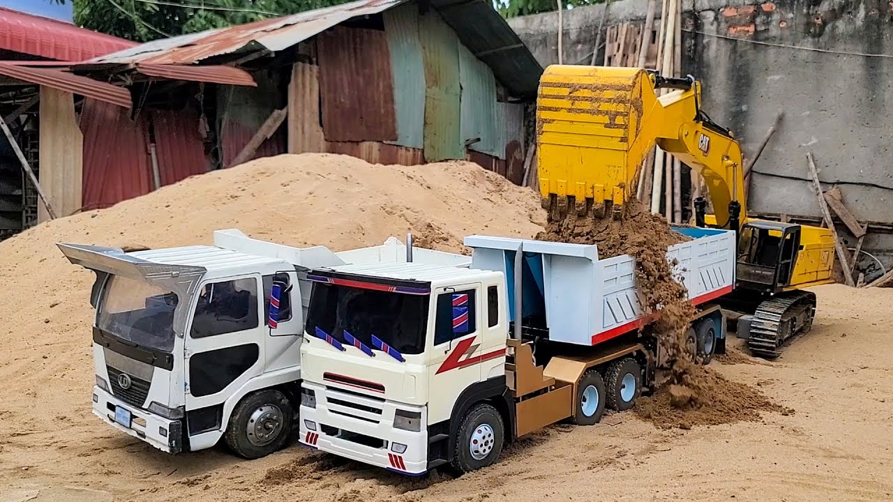 Amazing huge RC construction 1/8 scale - YouTube