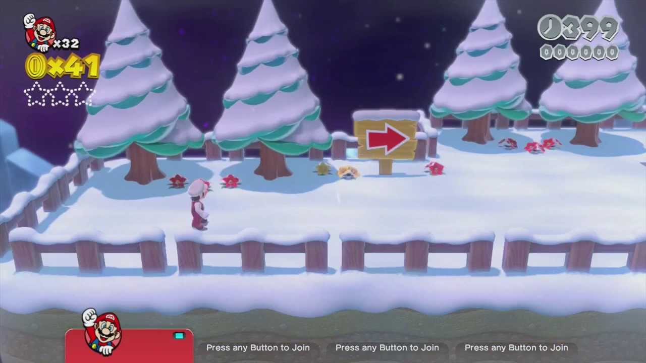 Super Mario 3D World - Episode 7 "Ice Physics" - YouTube