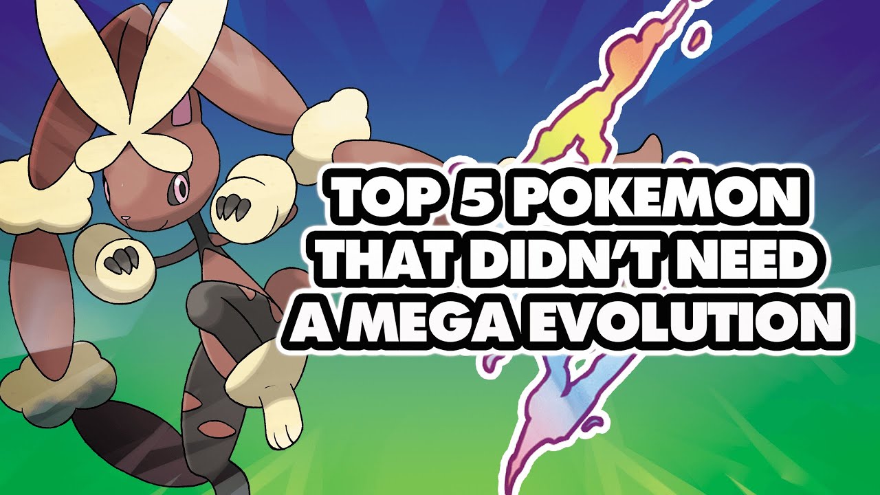 Top 5 Pokémon That Didn't Need a Mega Evolution w/ Supra! - YouTube