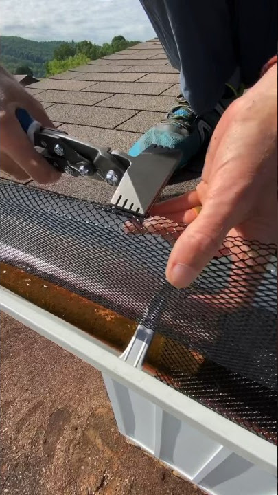 How To Install Metal Gutter Guards - 시네21
