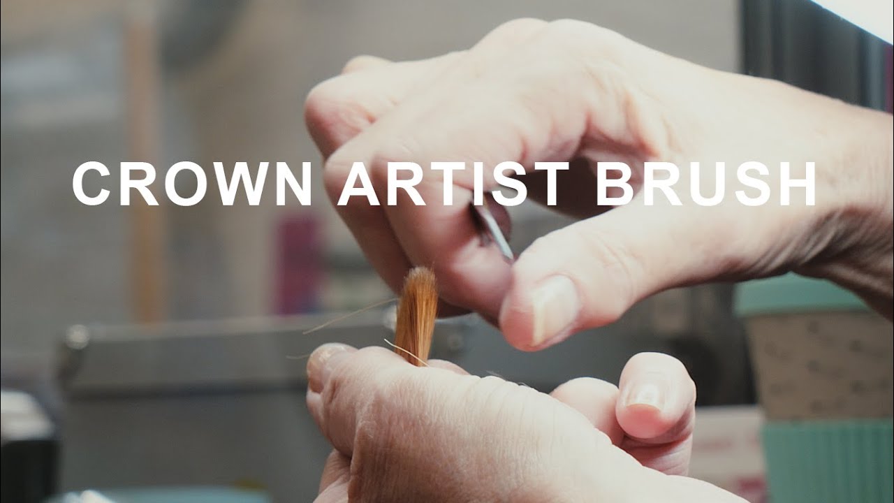Colart - Crown Artist Brush in Lowestoft - YouTube