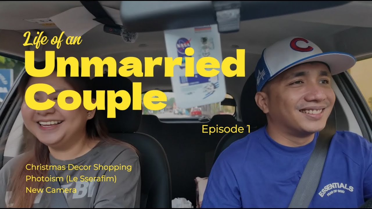 Life of an unmarried couple | Ep1 | Christmas decor shopping, buying ...