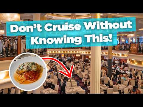 How Does Dining Work On A Royal Caribbean Cruise