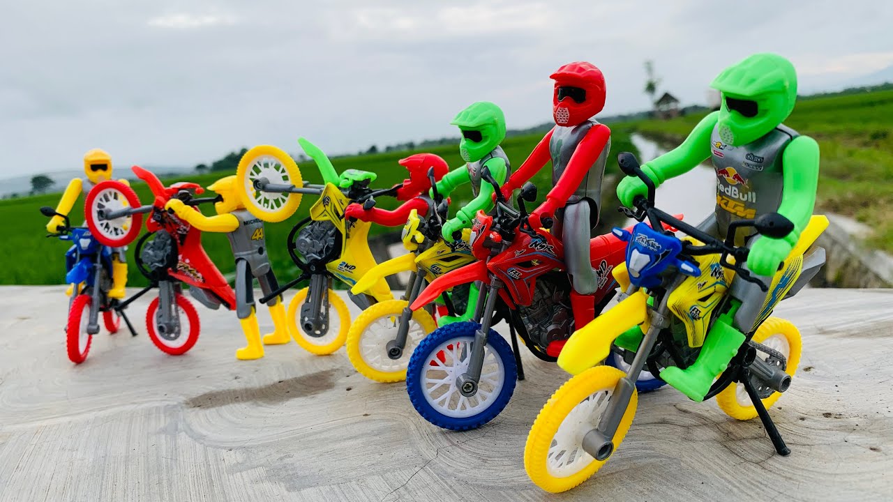 Mini X-trail Trial Practice Amateur Outside Experiment, Bikers Klx150 ...