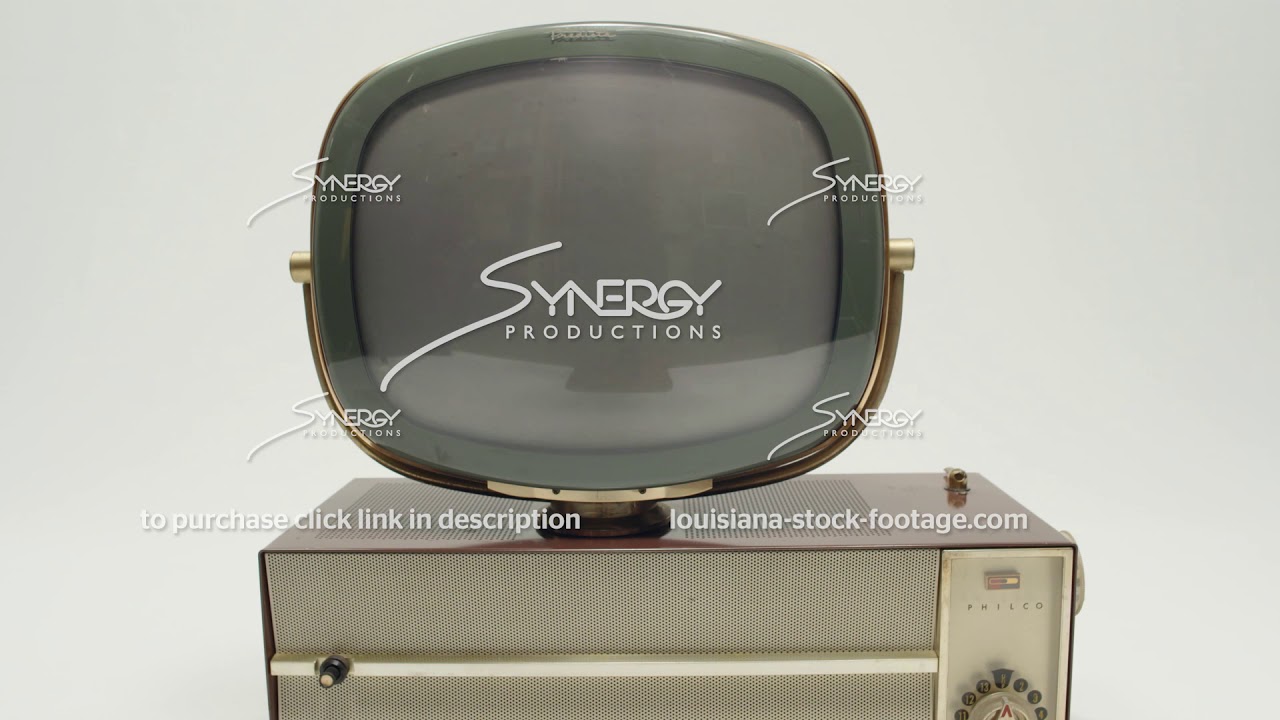 1816 retro 1950s Philco Predicta Princess centered medium high angle ...