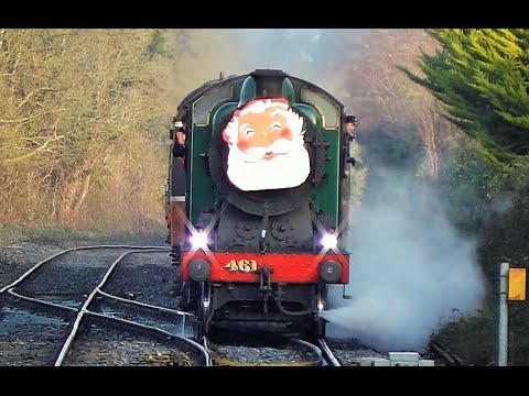 RPSI No. 461 - Santa Specials - 14th December 2014 (Final Day) - YouTube