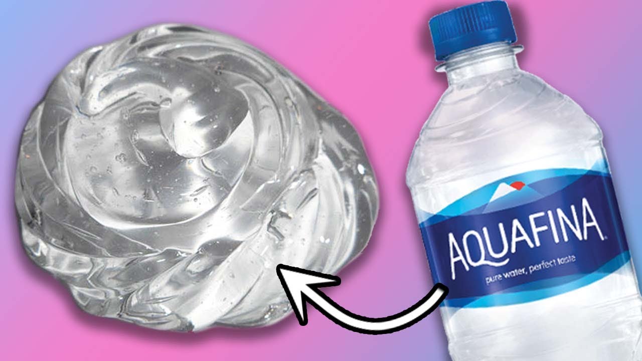 DIY WATER SLIME! Testing NO GLUE Water Slime - YouTube