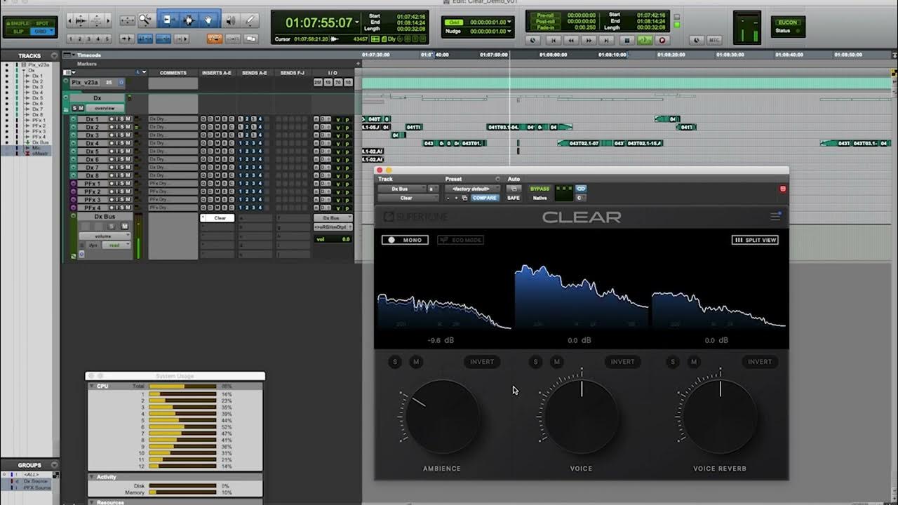 Clear By Supertone Demo - Dialogue De-noise and De-reverb - YouTube