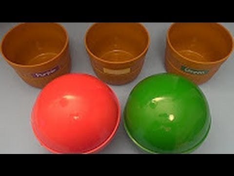 Learn Colours with a Big Mouth Sort Out! Sorting Toys Hidden in Candy ...
