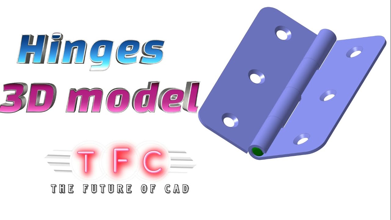 Creating a Realistic Hing 3D Model - Detailed Step-by-Step Tutorial ...
