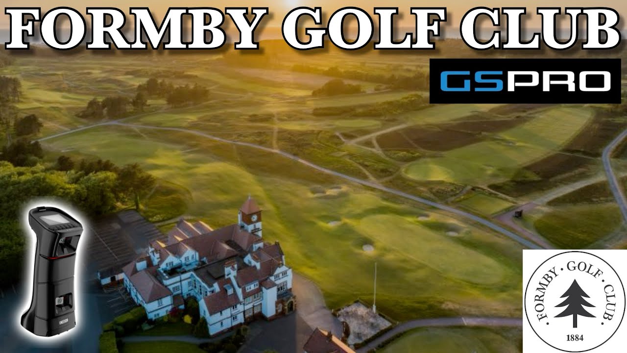 Playing Formby Golf Club go GS Pro with the Uneekor Eye Mini - YouTube
