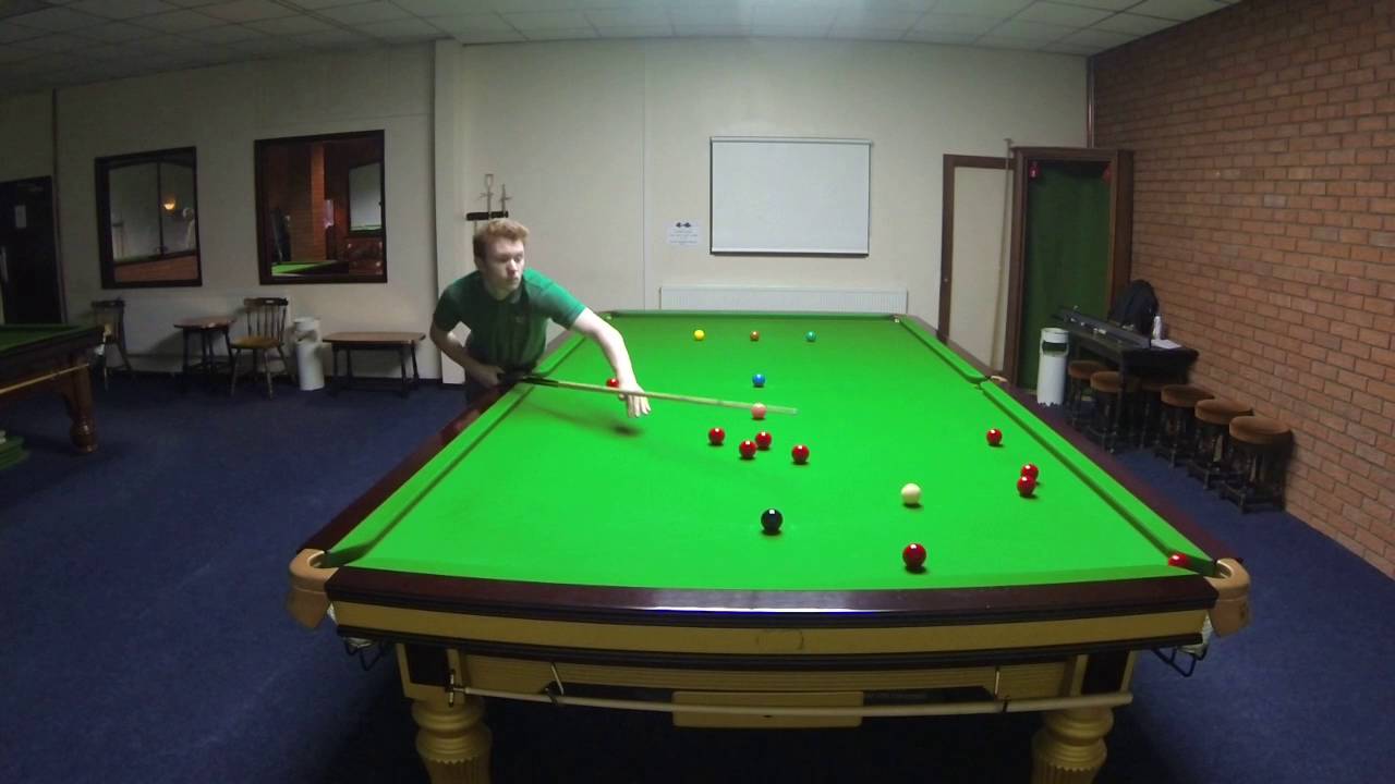 Snooker Century Break (TV Camera view) - YouTube