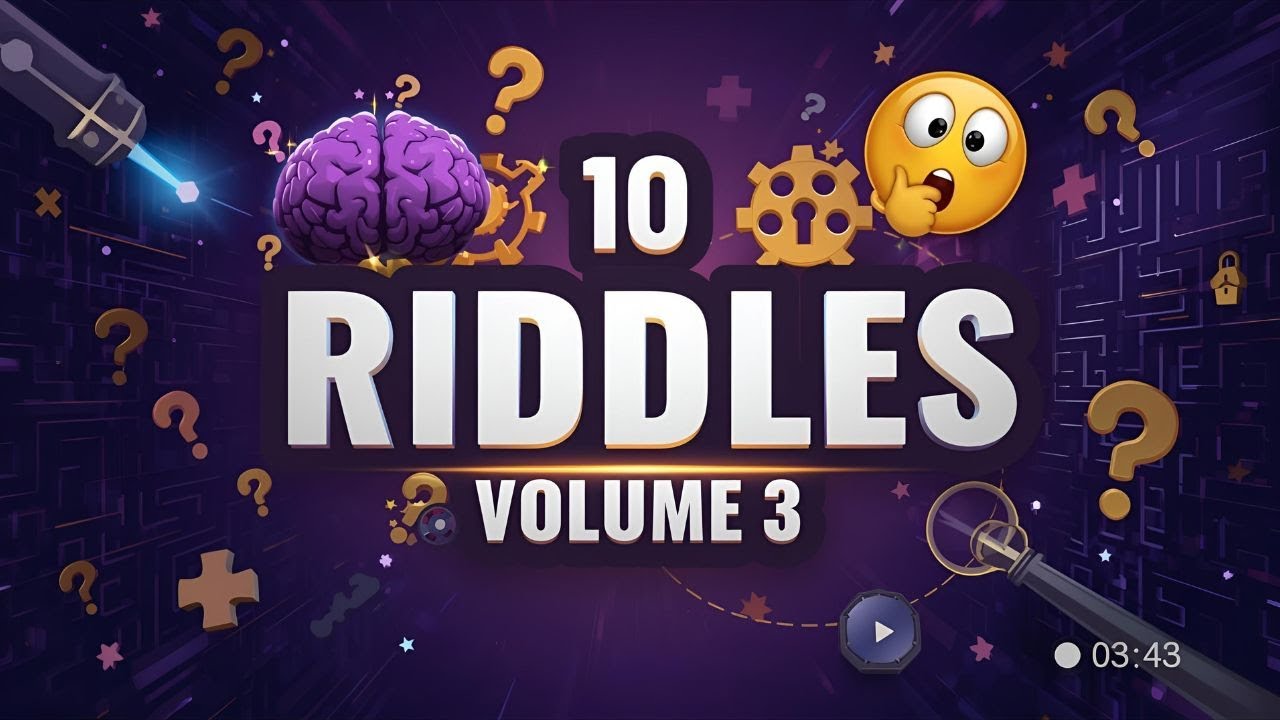 💡Are You A Riddle Master? Try The Volume 3 Edition - 10 Questions🌟 #riddles #riddleswithanswers ...