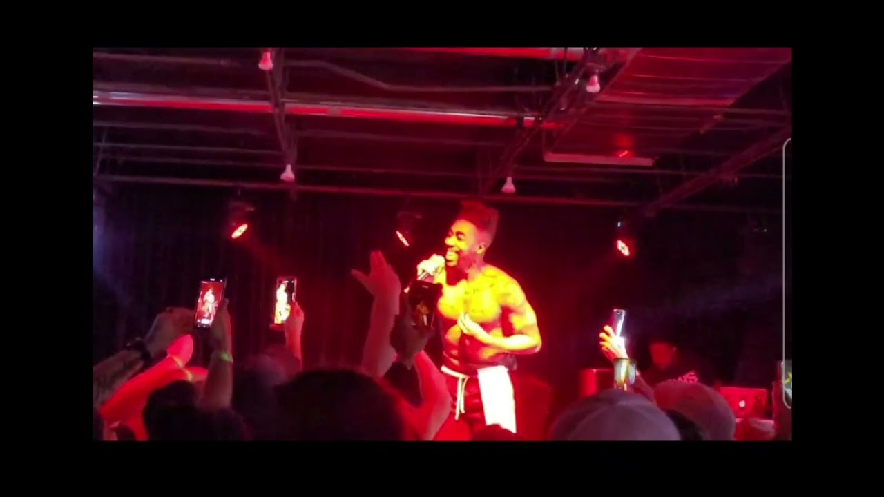 Dax - Performs His Opening Song "RAP DEMIGOD" At The WC Social Club In ...