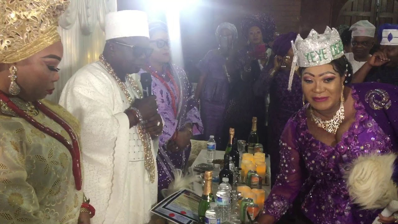 Kemi Ajayi’s Chieftaincy instalIation in Manchester. 23/03/2019. Pt 1 ...